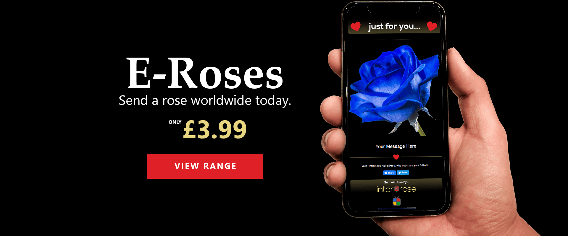 Rose Delivery at its finest with Free Weekday Delivery | interROSE